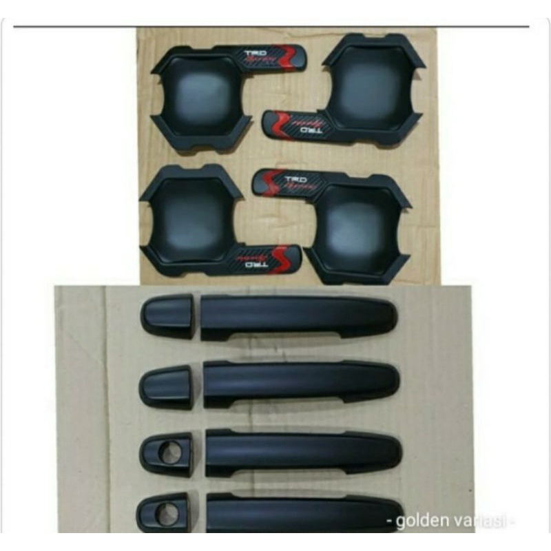 Jual PAKET OUTER +HANDLE MOBIL FORTUNER BLACKTIVO. | Shopee Indonesia