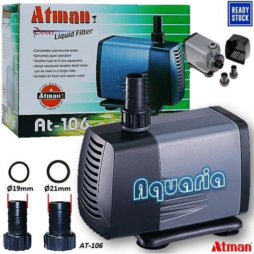 Jual Atman Water Pump At-106 Pompa Celup Aquarium & Kolam | Shopee ...