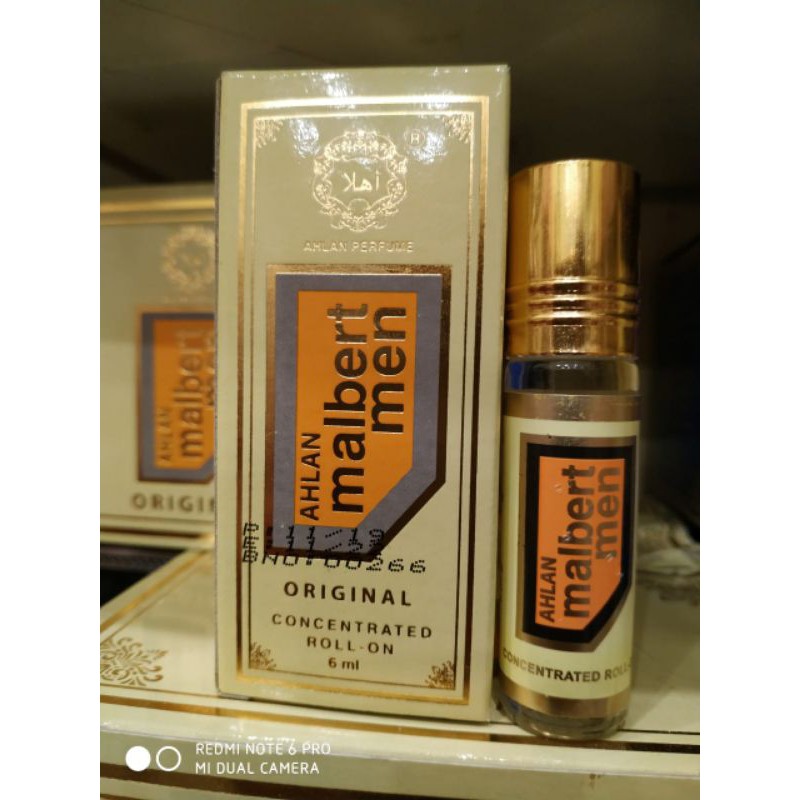 Jual parfum roll malbert men by ahlan | Shopee Indonesia
