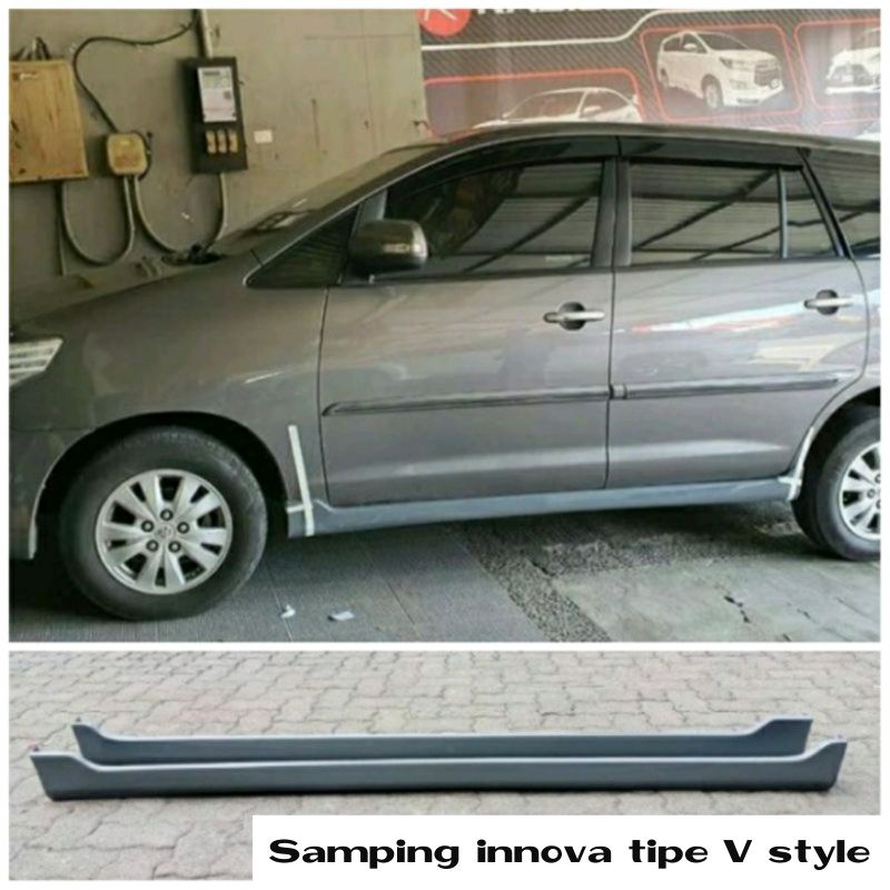 Jual Sideskirt bodykit samping kijang innova tipe V 2004 2006 2008 2010 ...