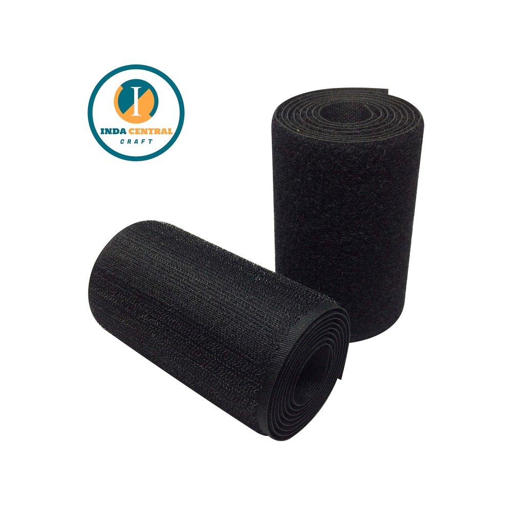 Jual Perekat Perepet Tas Velcro Lebar 10 cm Halus Kasar Magic Tape ...