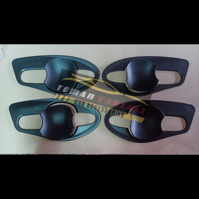 Jual COVER AUTER OUTER HANDLE MANGKOK PINTU MOBIL ALL NEW AVANZA VELOZ 2012 2019 2020 HITAM DOFF ...