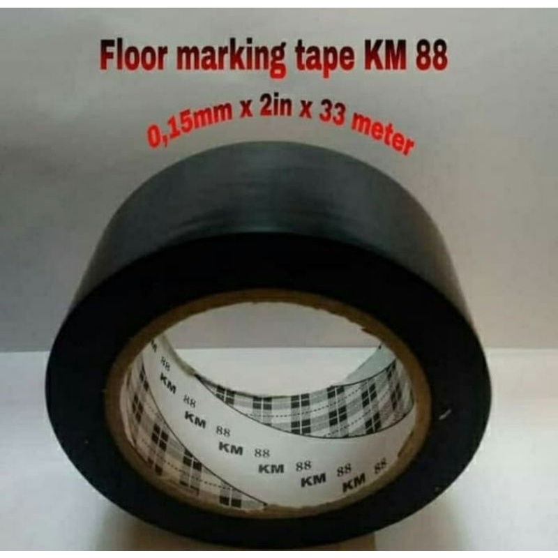 Jual Isolasi Lantai Floor Marking Tape Vinyl Tape Selotip Garis Lantai ...