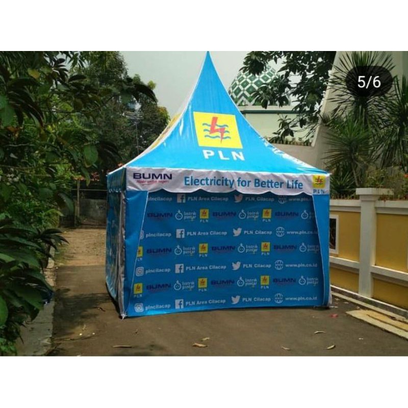 Jual Backdrop Tenda / Dinding tenda / tutup sisi tenda / wall tent ...