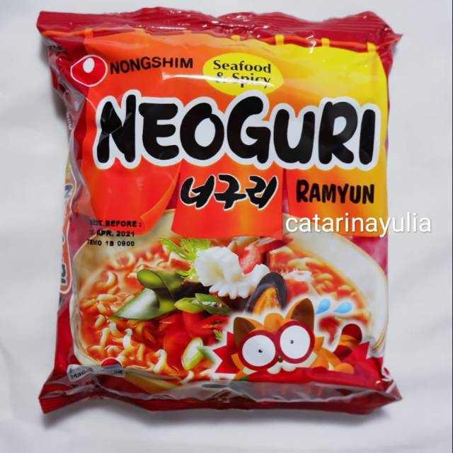 Jual Neoguri ramyun seafood & spicy made in Korea halal | Shopee Indonesia