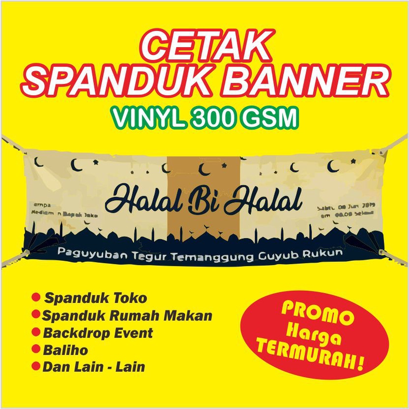 Jual CETAK SPANDUK BANNER 280 gsm PROMO HARGA TERMURAH | Shopee Indonesia