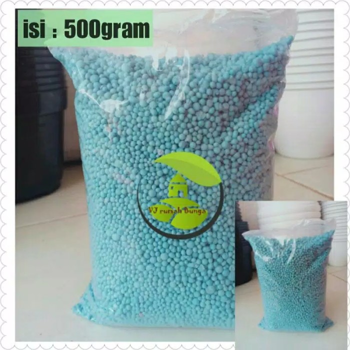 Jual pupuk NPK 16-16-16 mutiara biru berat 500gram | Shopee Indonesia