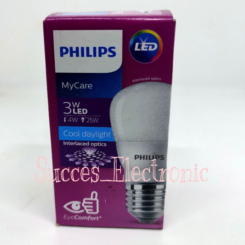 Jual Lampu LED Philips 3 Watt 3 w Putih | Shopee Indonesia