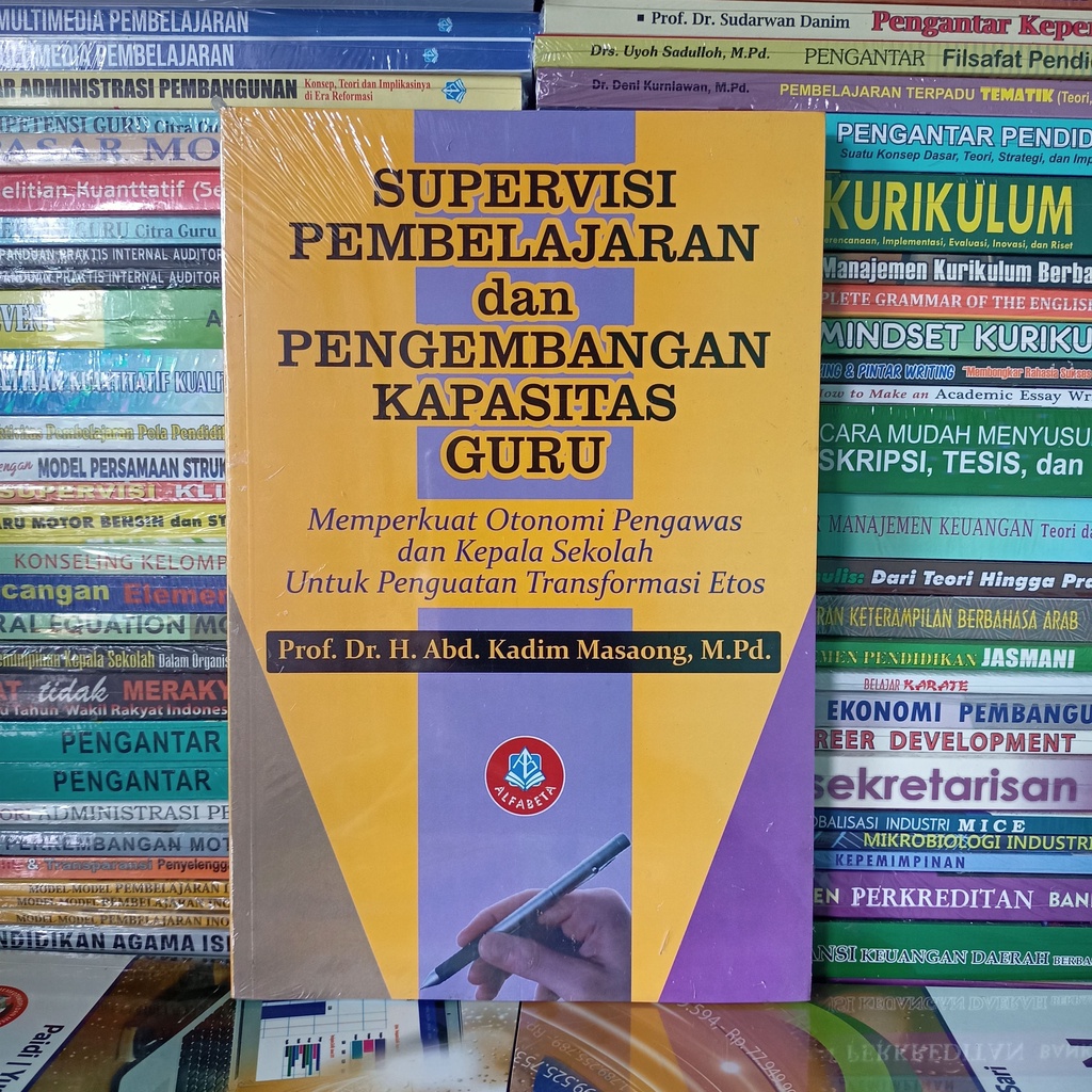 Jual Buku Supervisi Pembelajaran Dan Pengembangan Kapasitas Guru Prof