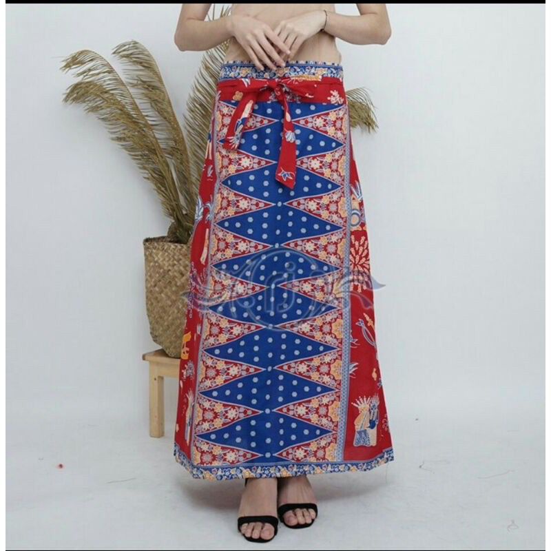 Jual Rok Betawi Super jumbo Motif Ondel-Ondel / Bawahan Kebaya Encim ...