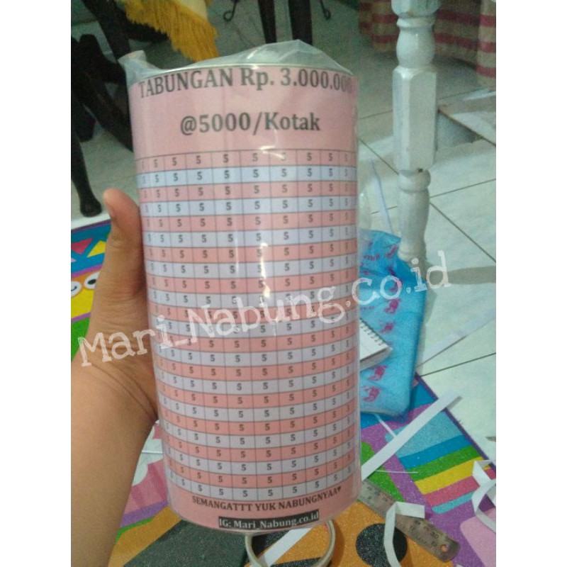 Jual Tabungan Target 15-16-17-18-19-20jt (XL) | Shopee Indonesia