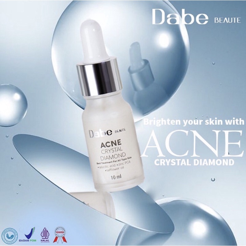 Jual ACNE CRYSTAL SERUM DABE BEAUTE | Shopee Indonesia