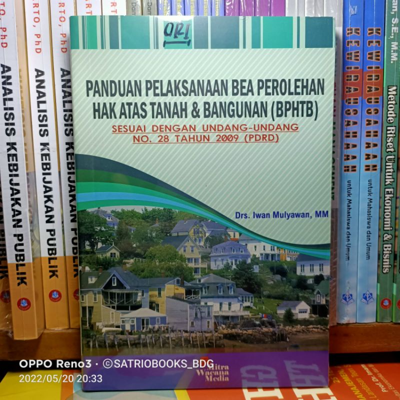Jual PANDUAN PELAKSANAAN BEA PEROLEHAN HAK ATAS TANAH & BANGUNAN ...