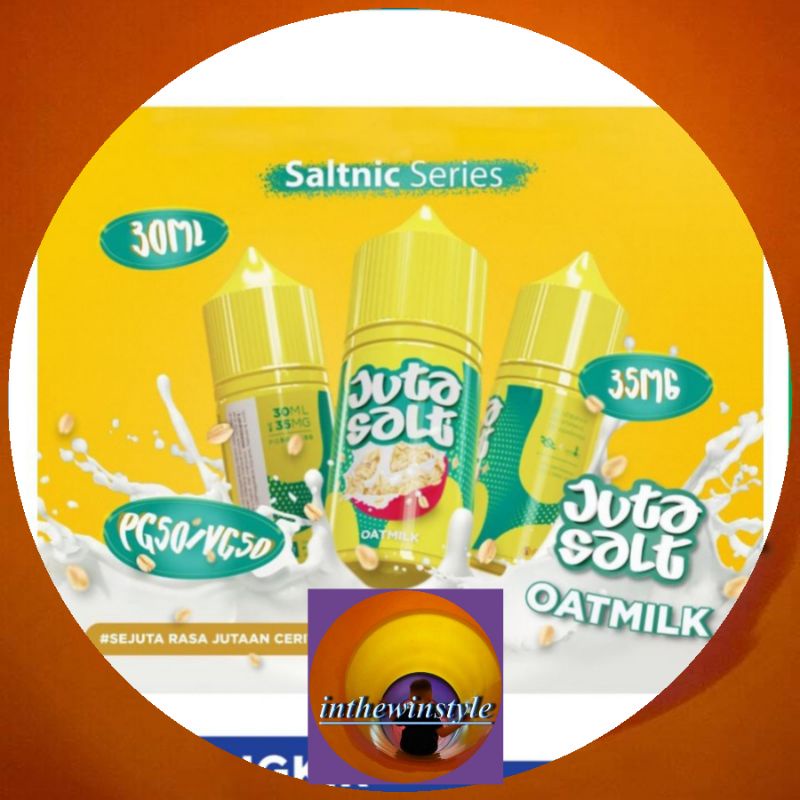 Jual Liquid Juta Salt Oat Milk 30ml | Shopee Indonesia