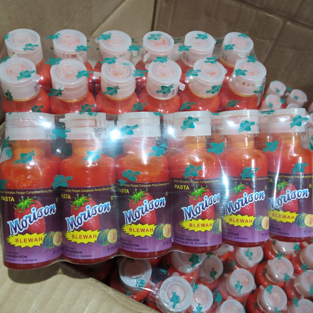 Jual PASTA MORISON BLEWAH / AGEN BANDUNG / 1 PACK (12 BOTOL) | Shopee ...