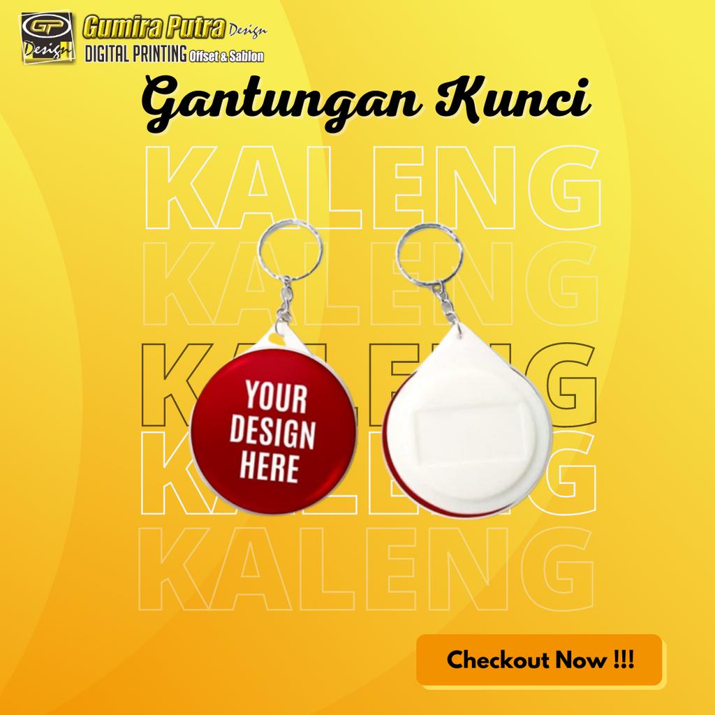 Jual Ganci Kaleng Premium FREE DESIGN BISA Buat SEKOLAH/KOMUNITAS ...