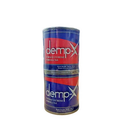 Jual LEM EPOXY DEMP-X CREAM 500 GRAM SET | Shopee Indonesia