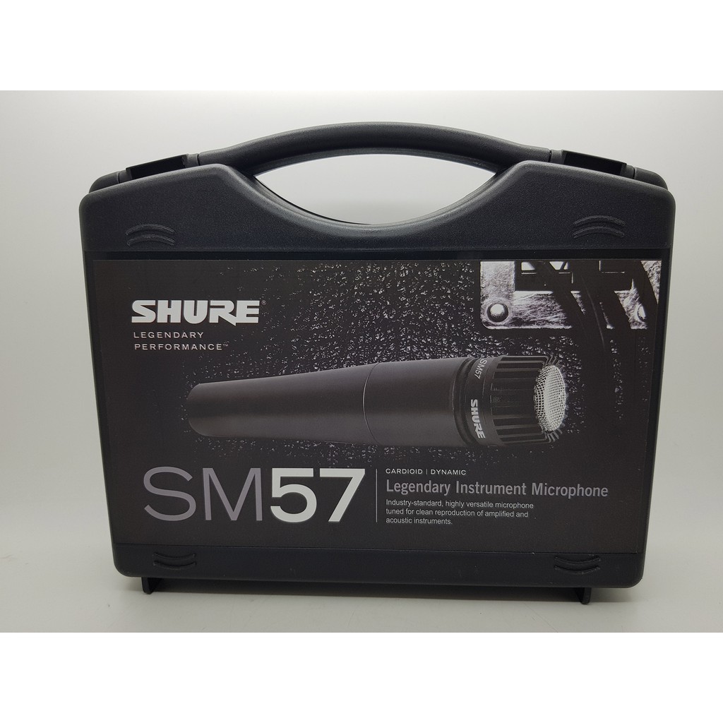 Jual Microphone SHURE SM 57 koper instrument / mic SM57 | Shopee Indonesia