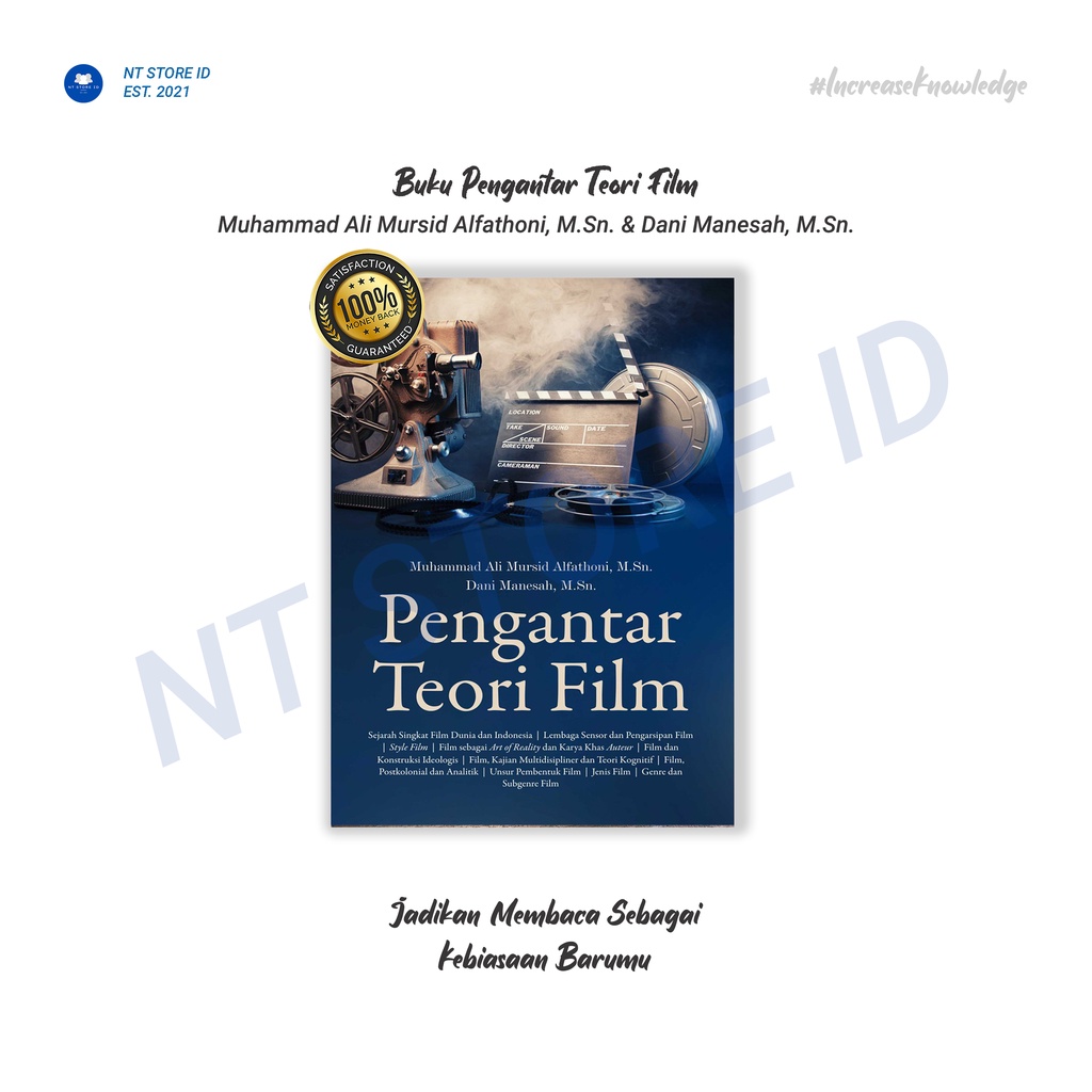 Jual Buku Pengantar Teori Film - Muhammad Ali Mursid Alfathoni, M. Sn. & Dani Manesah, M. Sn ...