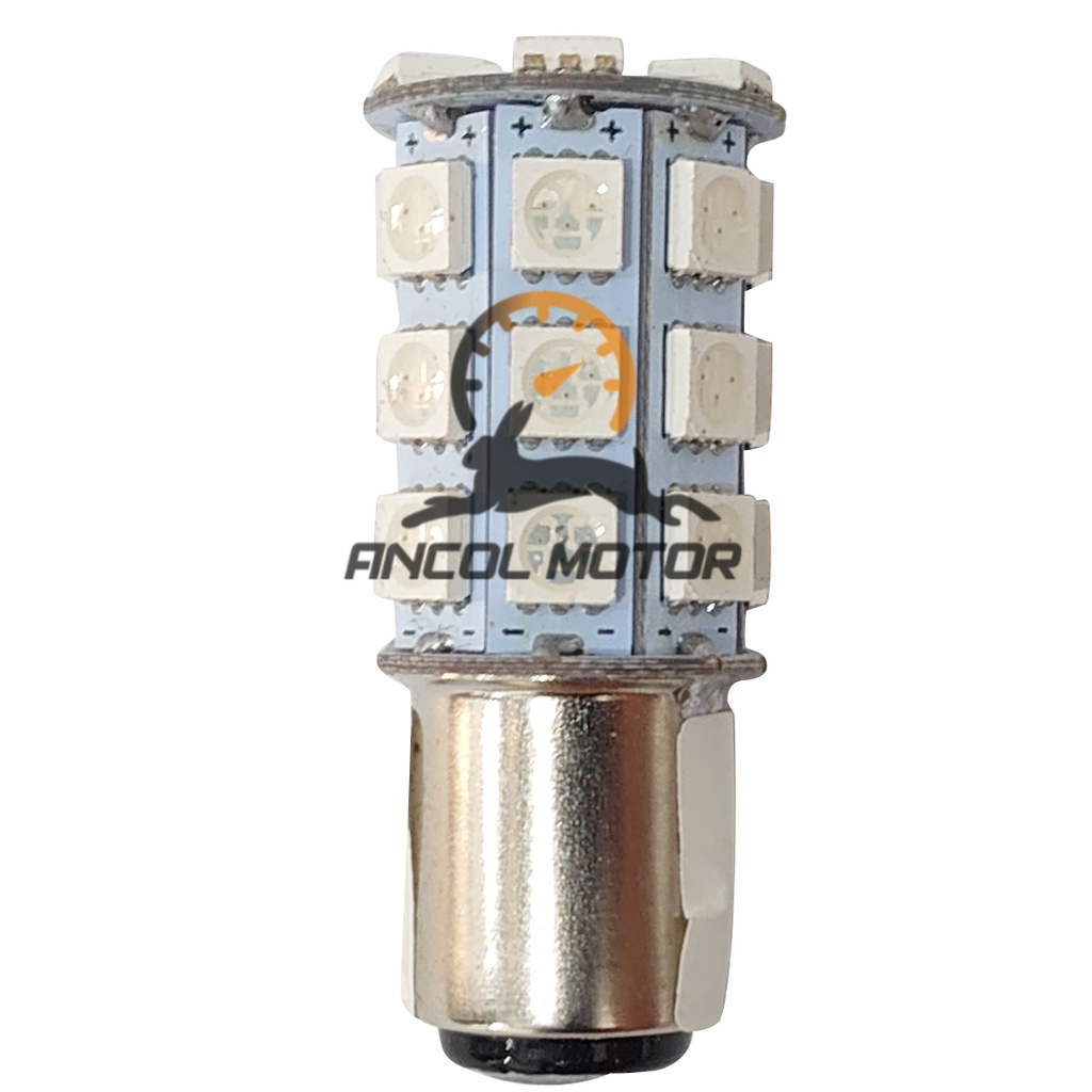 Jual S25 Strobo 27 Mata Bohlam Lampu Rem Led Stop Lamp Motor Mobil 12V ...