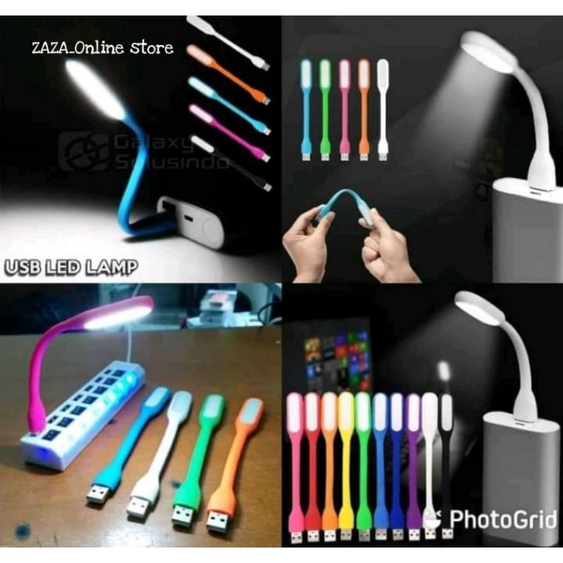 Jual LAMPU LED SIKAT USB FLEXIBLE PORTABLE | Shopee Indonesia
