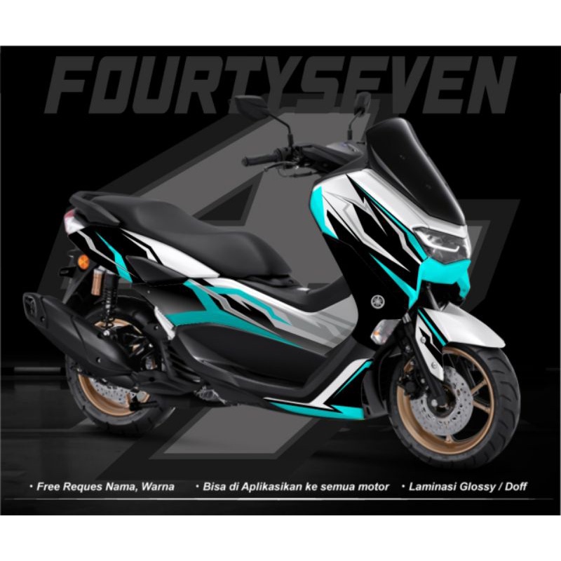 Jual Stiker Decal NMAX New Stiker Striping Full Body Variasi Sticker ...