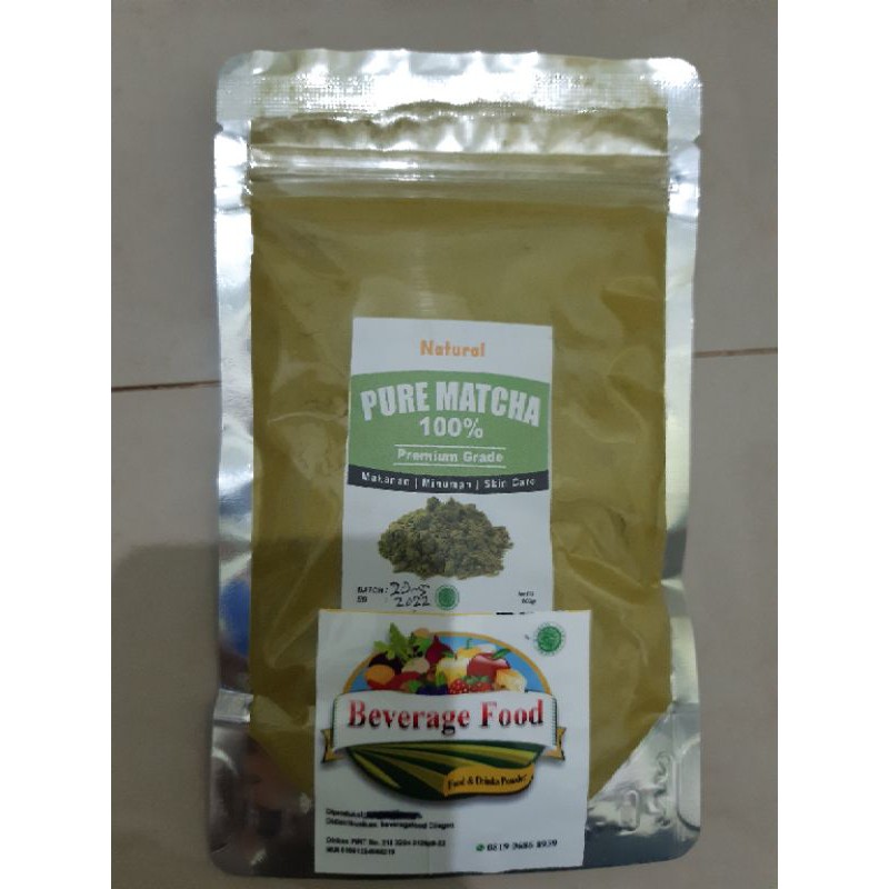 Jual Matcha Pure Original 100% Tanpa Creamer dan Gula. 500 gram ...