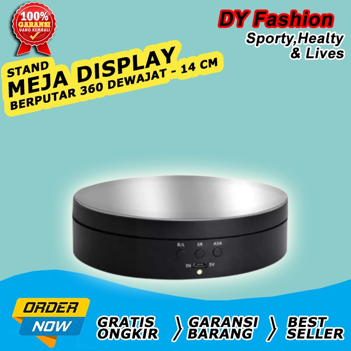 Jual rotating display meja putar video produk SP302 stand display putar ...