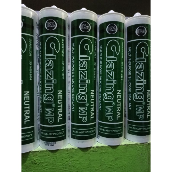 Jual siLicone sealanT Ika GLAZING MP neutraL 300mL / Lem Kaca neutraL ...