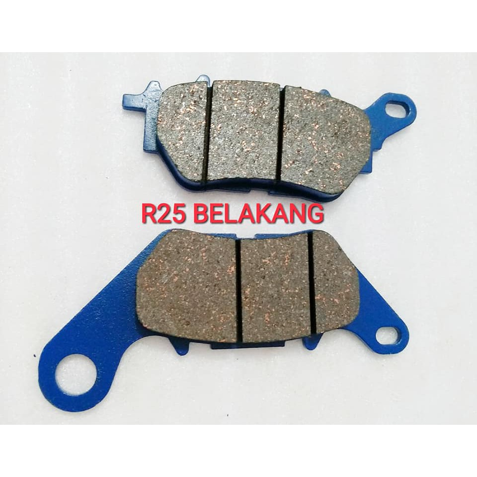 Jual KAMPAS REM BELAKANG ( CERAMIC ) YAMAHA R25 MT25 XTREME | Shopee ...