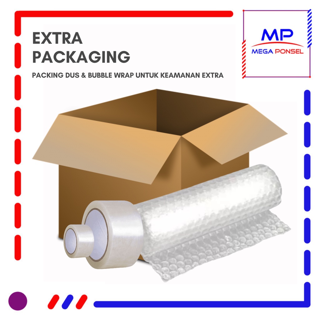 Jual Packing Extra Dus Include Bubble Wrap | Shopee Indonesia