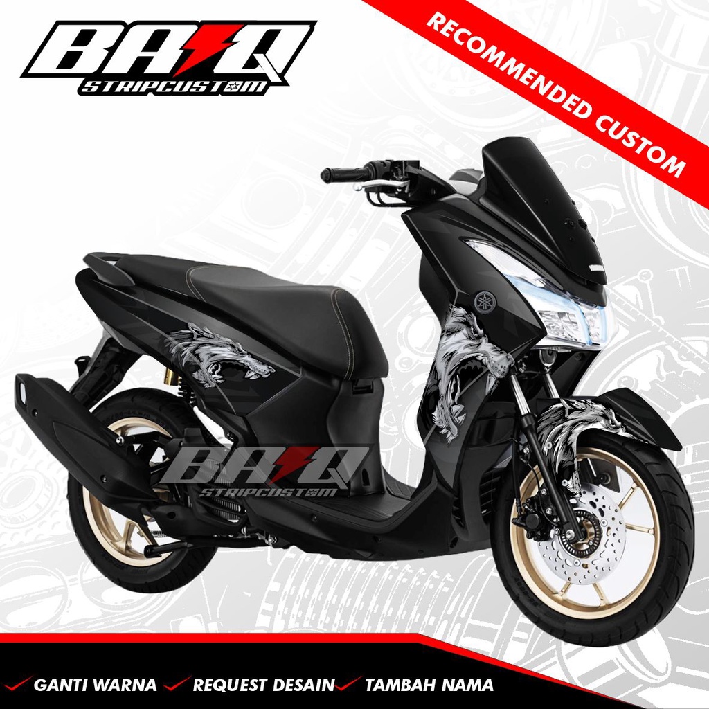 Jual Decal YAMAHA LEXI Decal LEXI full body CUSTOM SRIGALA | Shopee ...