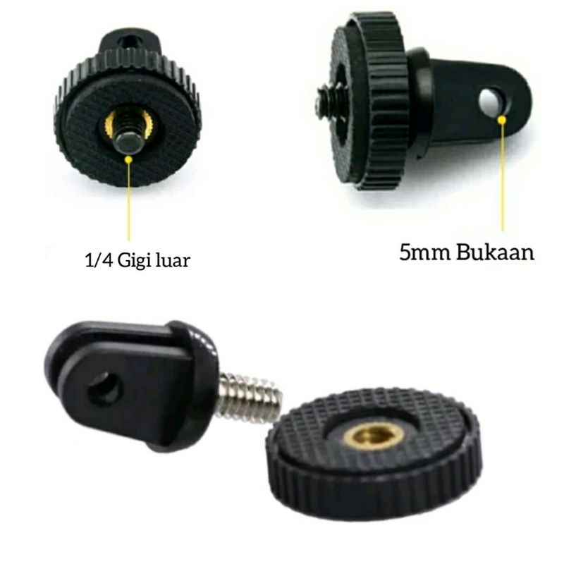 Jual Gopro Mount Screw Actioncam | Shopee Indonesia