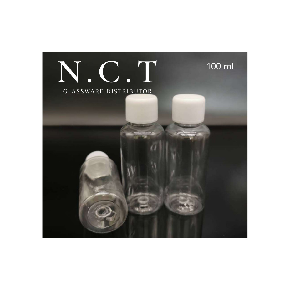 Jual Botol Sampel Plastik PET Mulut Kecil / Narrow Mouth 100 ml ...