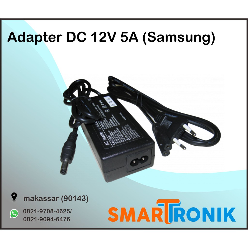 Jual AC DC Adapter Cctv 12V 5A Adaptor Dvr / Cctv 12V 5A | Shopee Indonesia