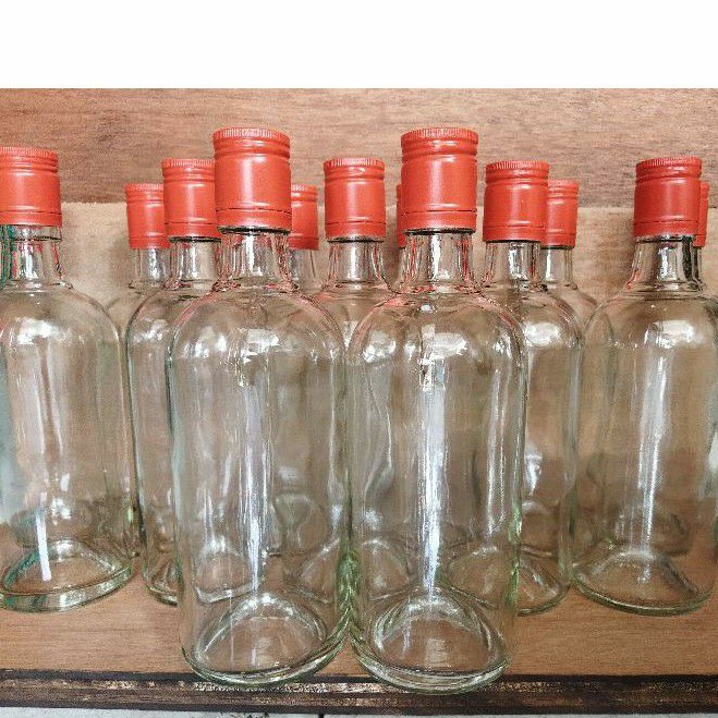 Jual Botol kaca 500ML, tutup ulir tinggi, Botol icelend 500ML | Shopee ...