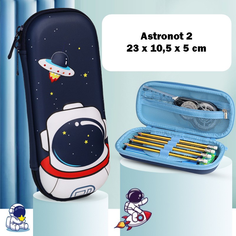 Jual Tempat Pensil Anak Kotak Pensil Tepak 3D Timbul Hardcase Pencil ...