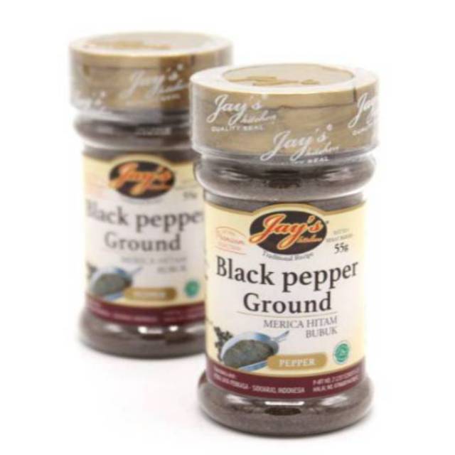 Jual Jay's Black Pepper Ground / Merica Hitam Bubuk | Shopee Indonesia