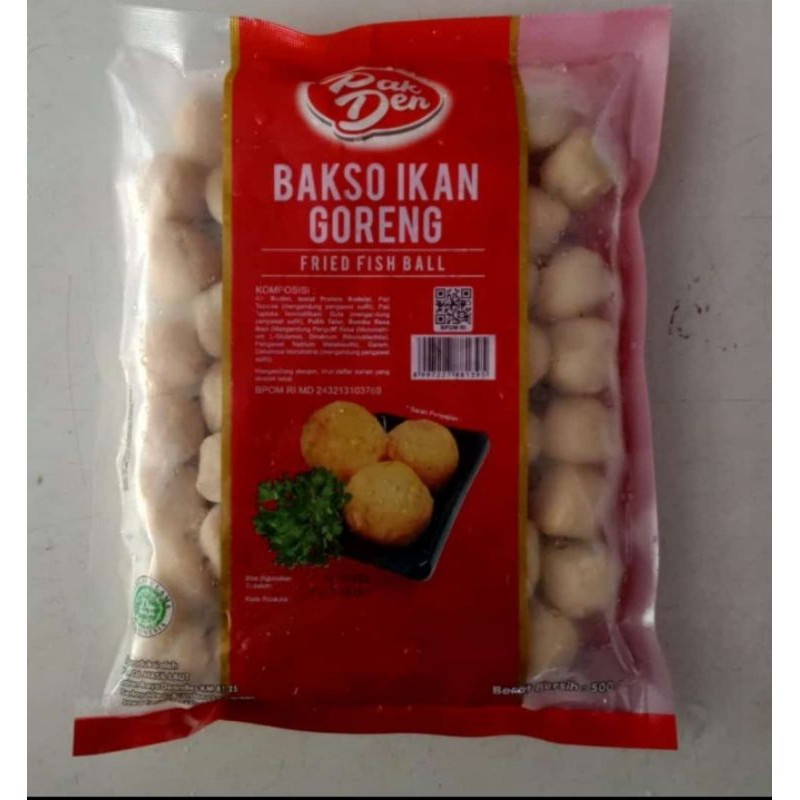 Jual PAK DEN Fried Fish Ball 500gr | Shopee Indonesia