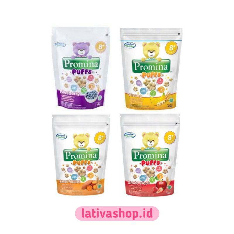 Jual Promina Puff Baby Snack Camilan Bayi MPASI | Shopee Indonesia