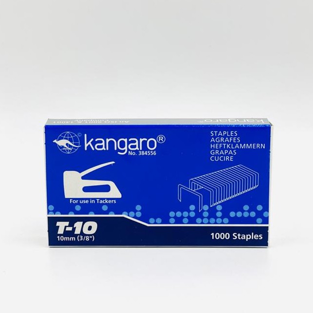 Jual STAPLES KANGARO T-10 / Isi Staples Steples Gun Tacker Guntacker ...
