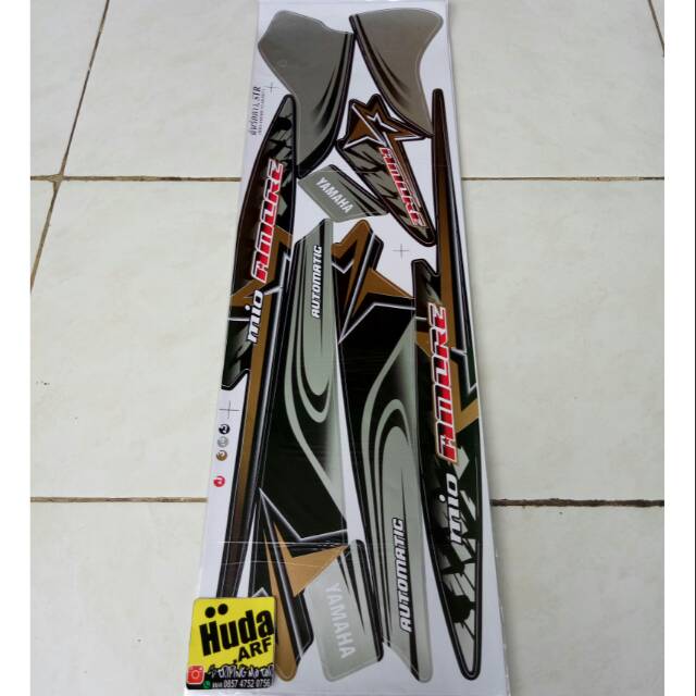 Jual Striping lis sticker variasi mio sporty/lama/smile "AMORE BINTANG ...