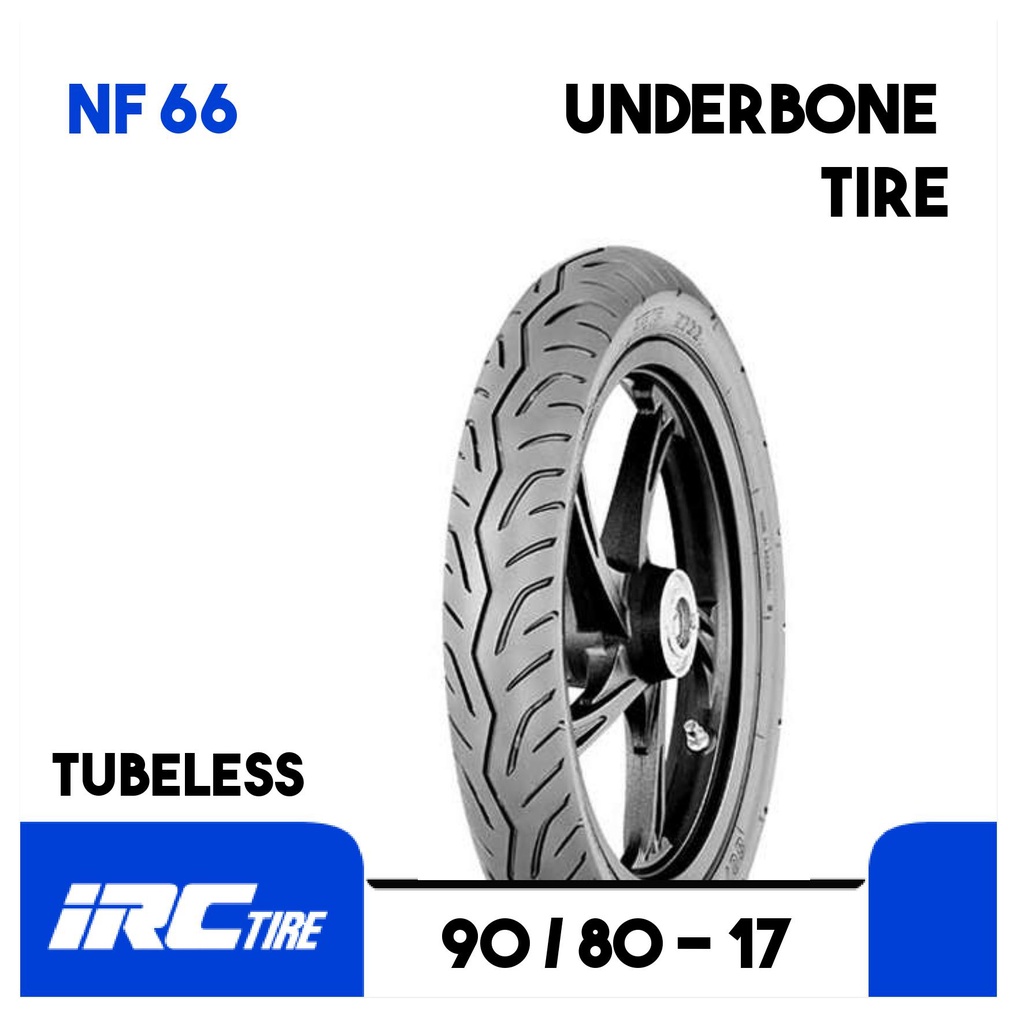 Jual BAN LUAR MOTOR IRC NF66 UKURAN 90/80 RING 17 TUBELESS | Shopee ...