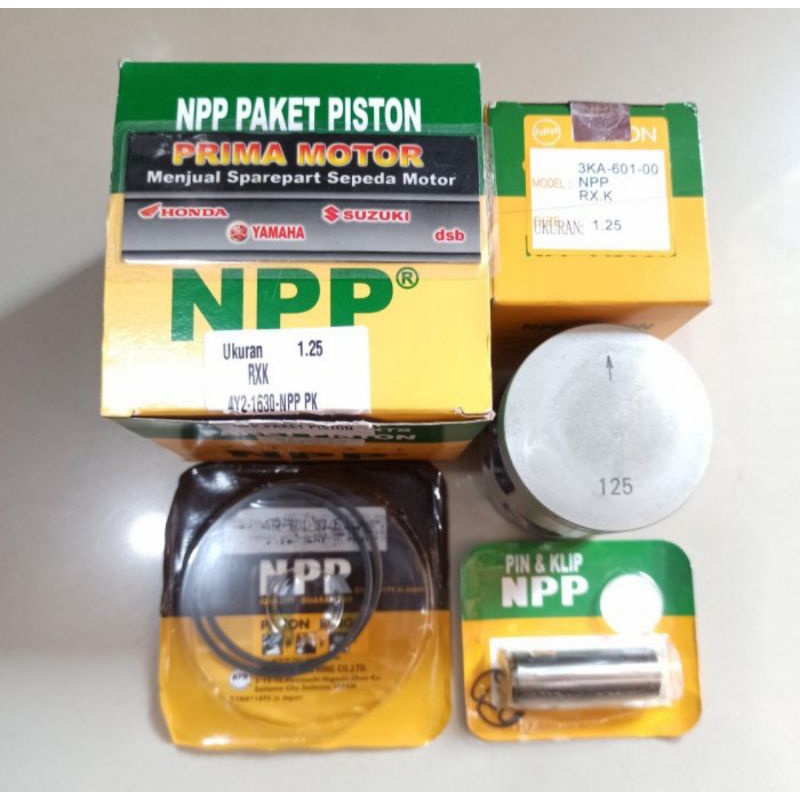 Jual PISTON KIT NPP RX KING OS 125 150 175 200 NPP | Shopee Indonesia