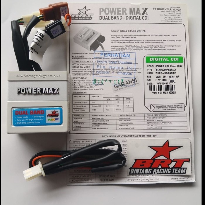 Jual CDI BRT POWER MAX DUALBAND - BEAT/SCOOPY/SPACY (RK) | Shopee Indonesia