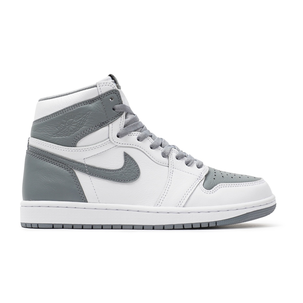 Jual Nike Air Jordan 1 Retro Hi OG Stealth/White | Shopee Indonesia