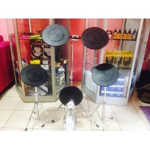 Jual 5Pc Practice Drum Pad Set Maxtone TD786 | Shopee Indonesia