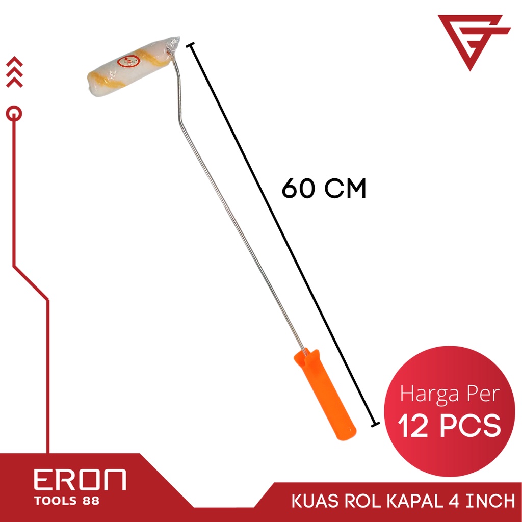 Jual KUAS ROL KAPAL PANJANG MAXI 4 INCH 60cm / MINI ROL per 12 PCS ...