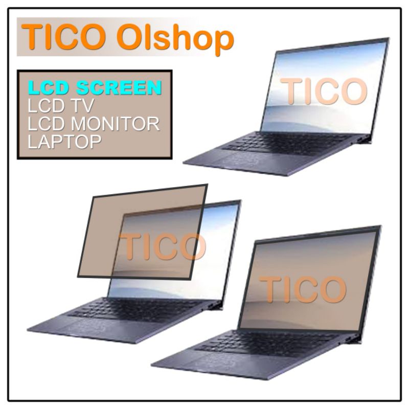 Jual Protector screen pelindung kaca anti glare laptop komputer No ...