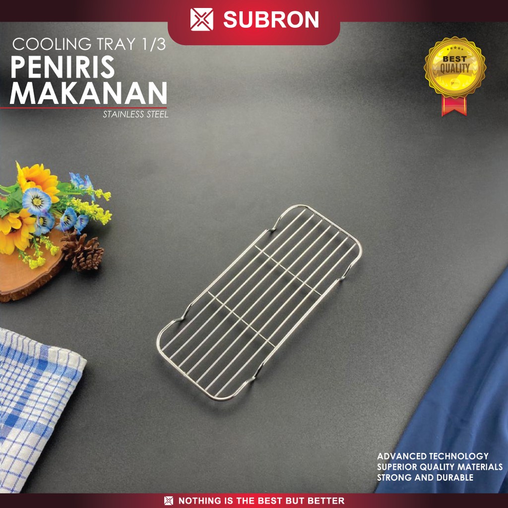 Jual SUBRON Peniris Makanan Multifungsi Cooling Tray Food Pan 1/3 ...
